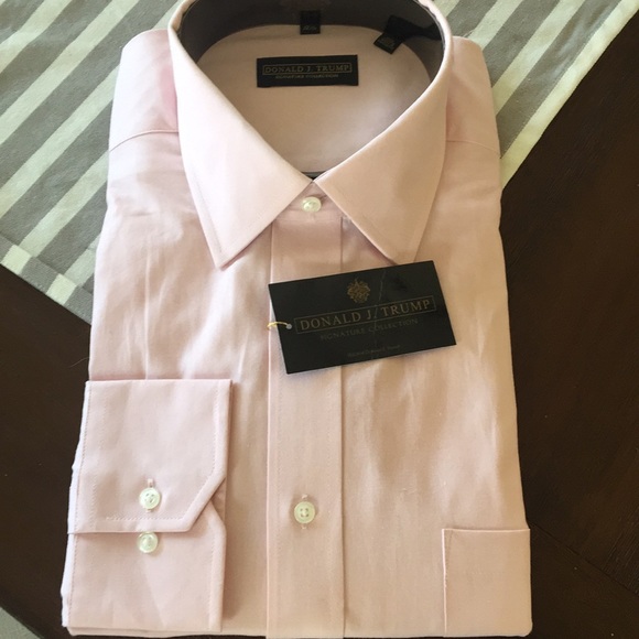 Donald Trump | Shirts | Donald Trump Pink Mens Dress Shirt | Poshmark